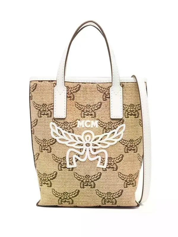 Mcm Boston Bag In Spanish Leather Neutrals Editorialist
