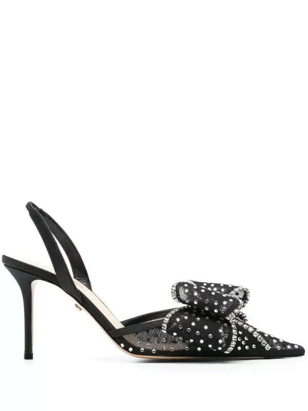 Mach & Mach 85mm Le Cadeau Pumps - Black