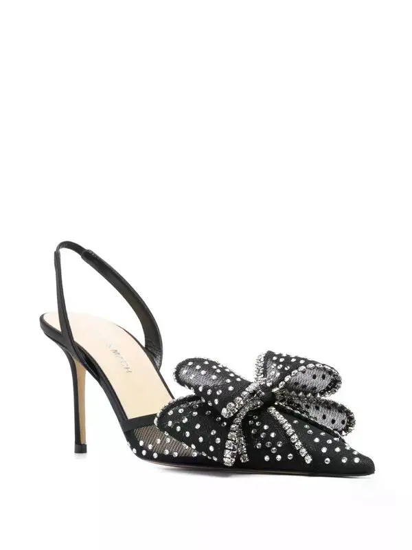 Mach & Mach 85mm Le Cadeau Pumps - Black