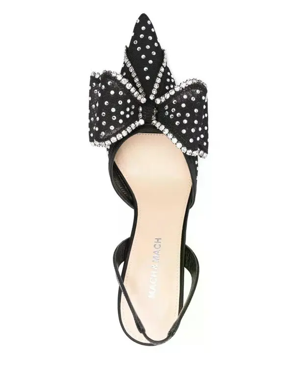 Mach & Mach 85mm Le Cadeau Pumps - Black