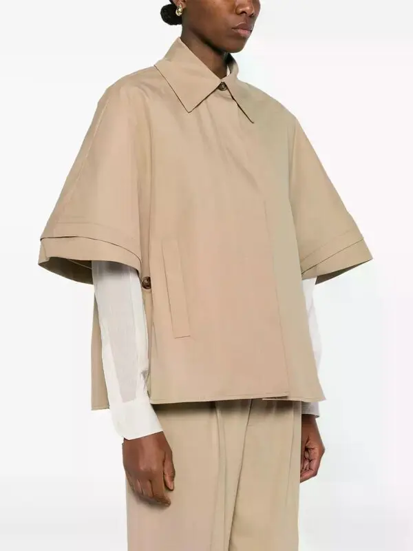 Max Mara Parole Cape - Neutrals