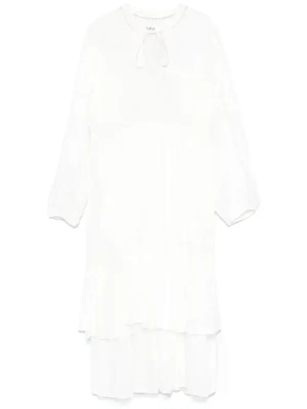 Ba&sh Plume Midi Dress - White