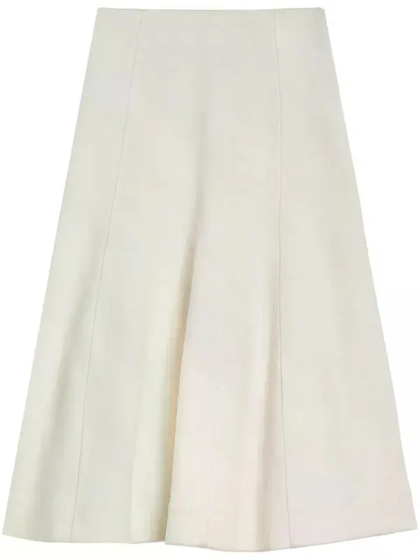 JIL SANDER Panelled Flared Midi Skirt
