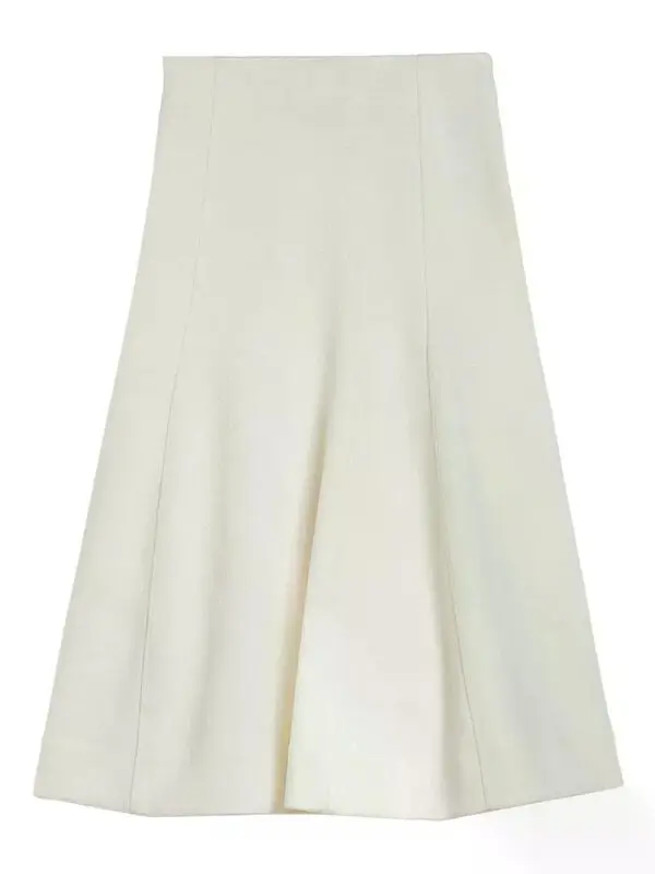 JIL SANDER Panelled Flared Midi Skirt