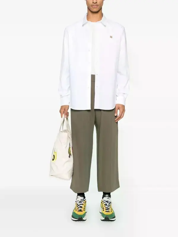 Maison Kitsuné Fox Head Shirt - White