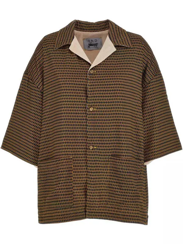 INDACUM Reversible Shirt - Brown