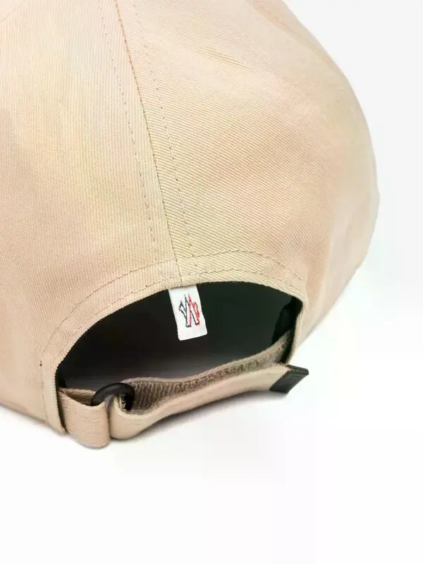 Moncler Cotton Baseball Cap - Neutrals