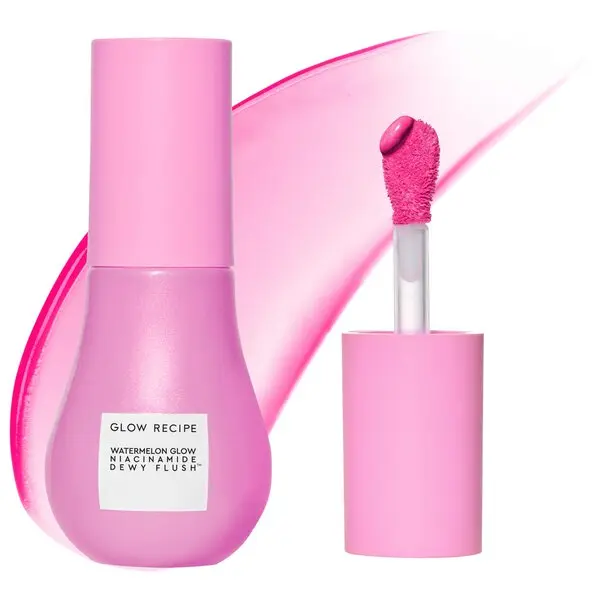 GLOW RECIPE Watermelon Glow Niacinamide Dewy Flush Brightening Serum Blush - Dragonfruit Flush