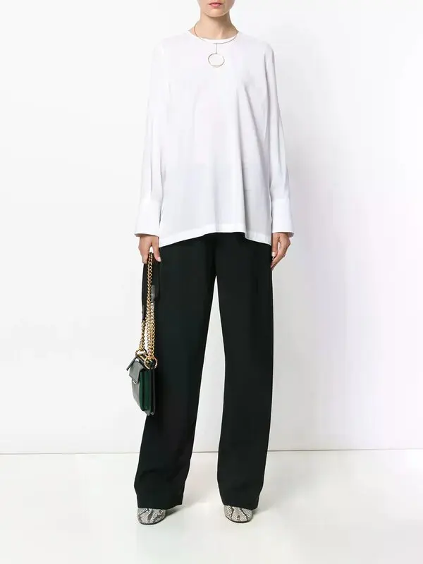 Brunello Cucinelli Wide Cuff Blouse