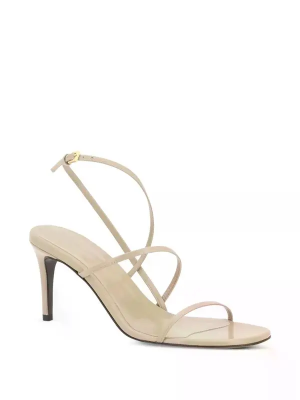 Khaite 75mm Loop Sandals - Neutrals