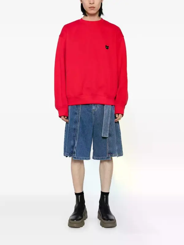 SONGZIO Belted Denim Shorts
