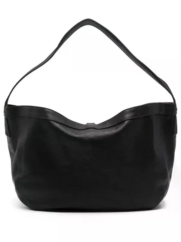 TAIGA TAKAHASHI Lot. 004 Newsboy Shoulder Bag - Black