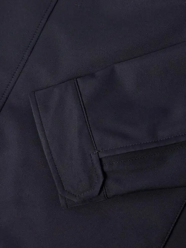Zegna Twill Overshirt - Blue