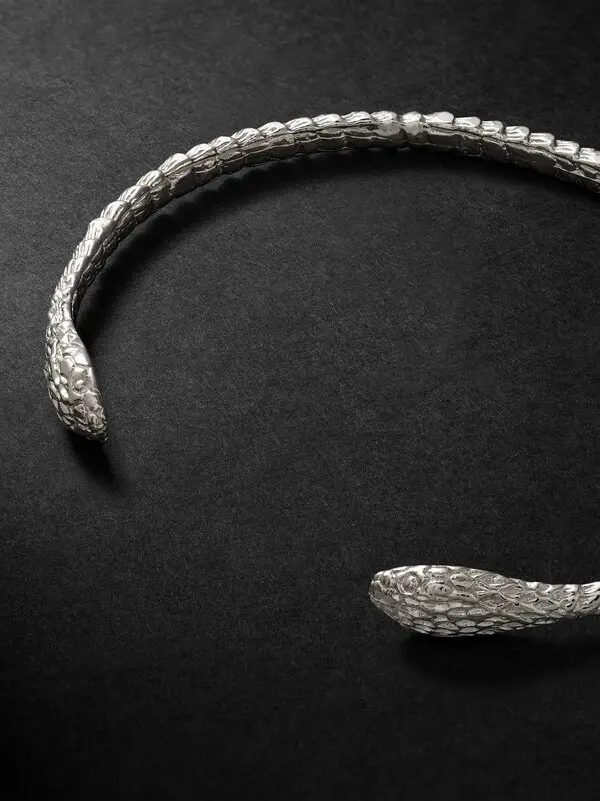 Jacquie Aiche Textured Sterling Cuff