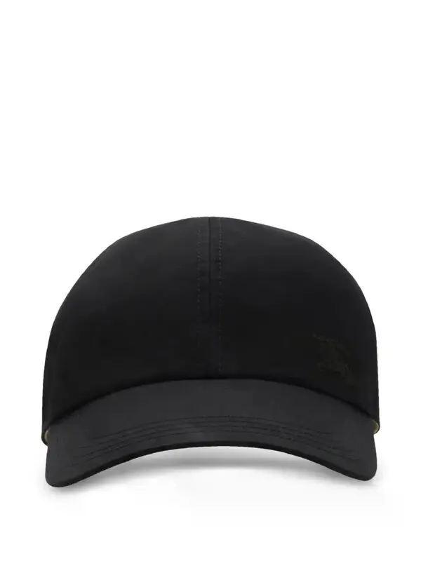 Burberry Gabardine Baseball Cap - Black