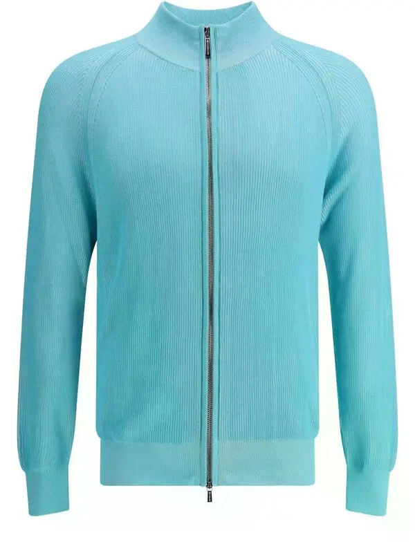 MOORER Dean-sia Cardigan - Blue