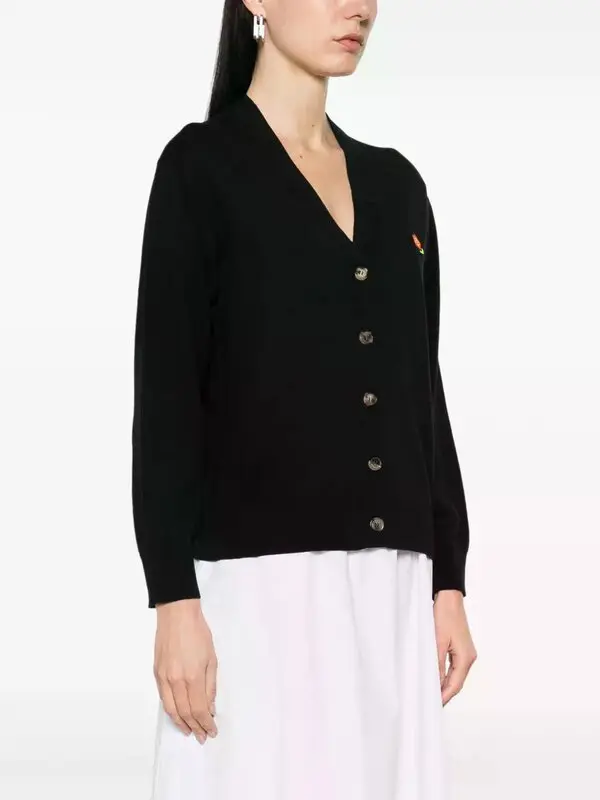Kenzo Pop-embroidered Cardigan