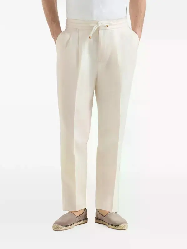 Brunello Cucinelli Drawstring-waist Trousers