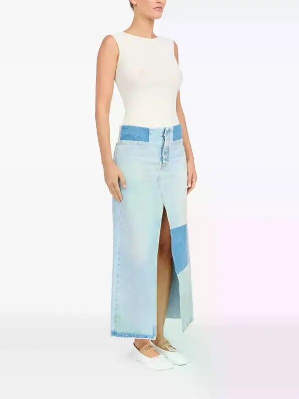 MAISON MARGIELA Patchwork Denim Skirt