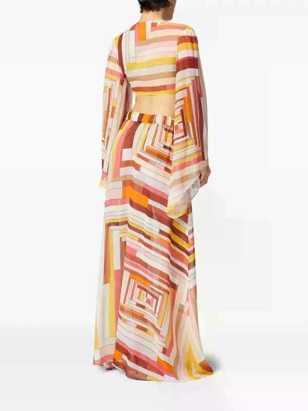 Missoni Printed Maxi Skirt