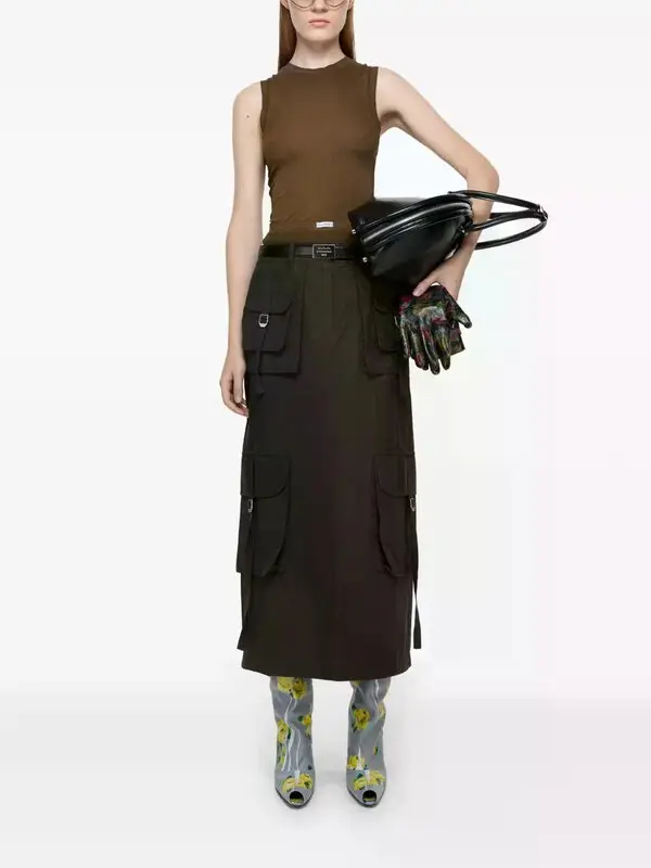 Acne Studios Cargo Midi Skirt