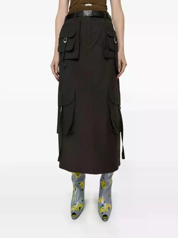 Acne Studios Cargo Midi Skirt