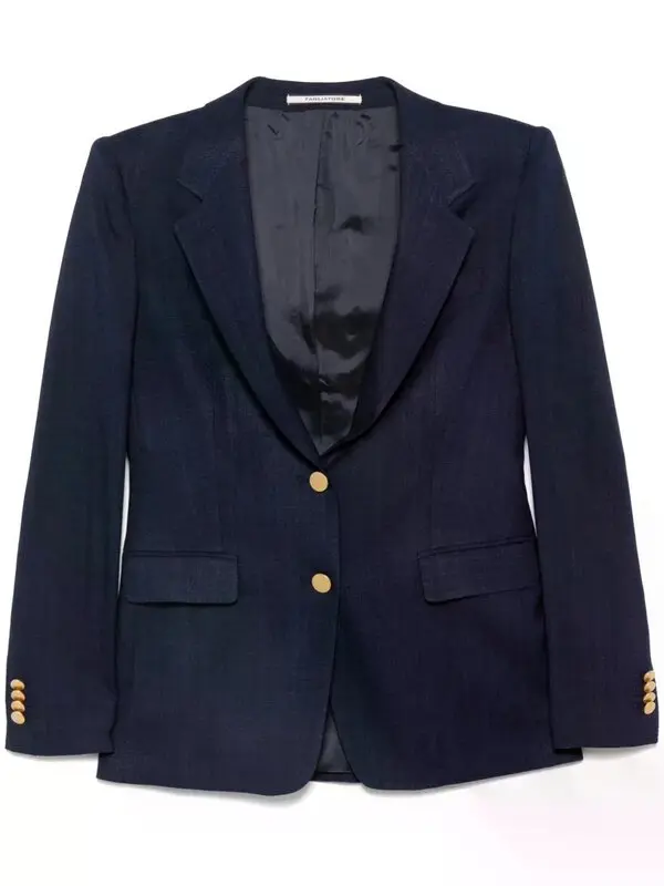 Tagliatore Single-breasted Blazer - Blue