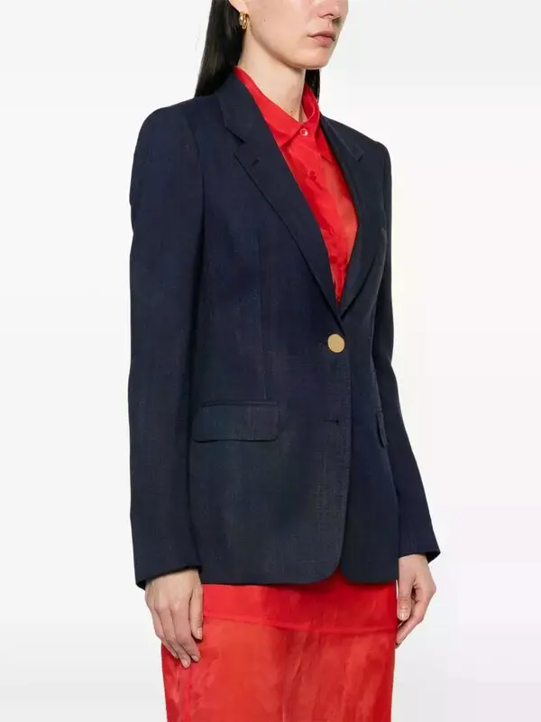 Tagliatore Single-breasted Blazer - Blue