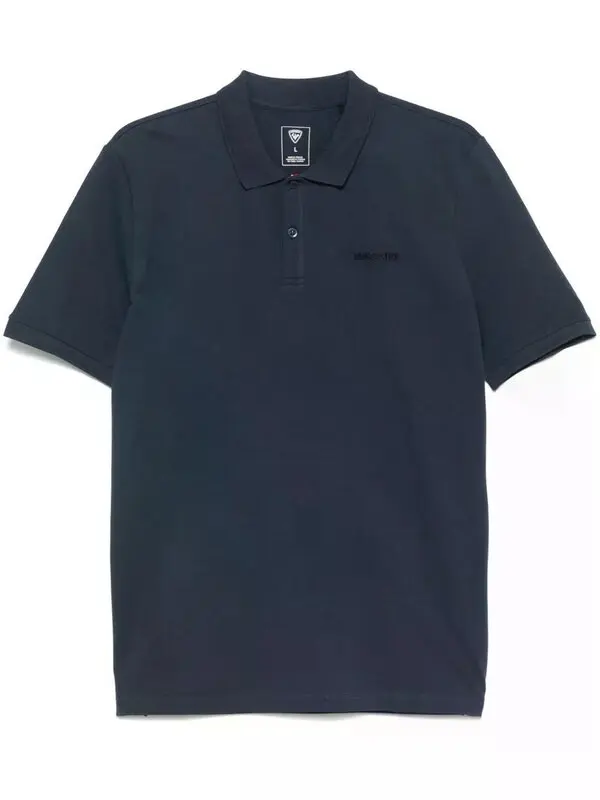 Rossignol Logo-embroidered Polo Shirt - Blue