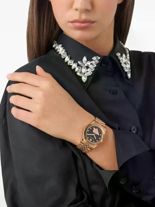 Philipp Plein Valentine 38mm Watch - Black
