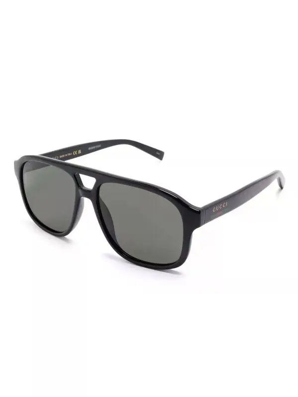 Gucci Pilot Frame Sunglasses