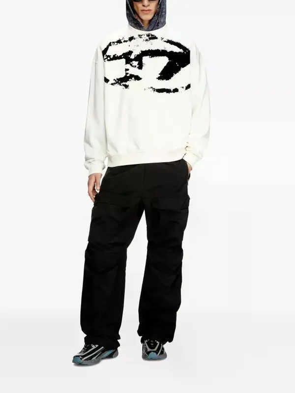 DIESEL® S-boxt-n5 Sweatshirt - White