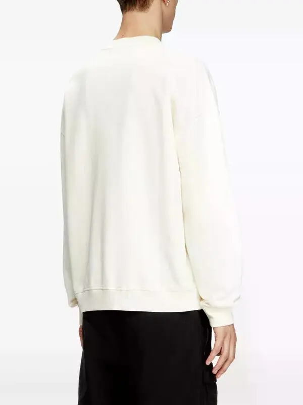 DIESEL® S-boxt-n5 Sweatshirt - White