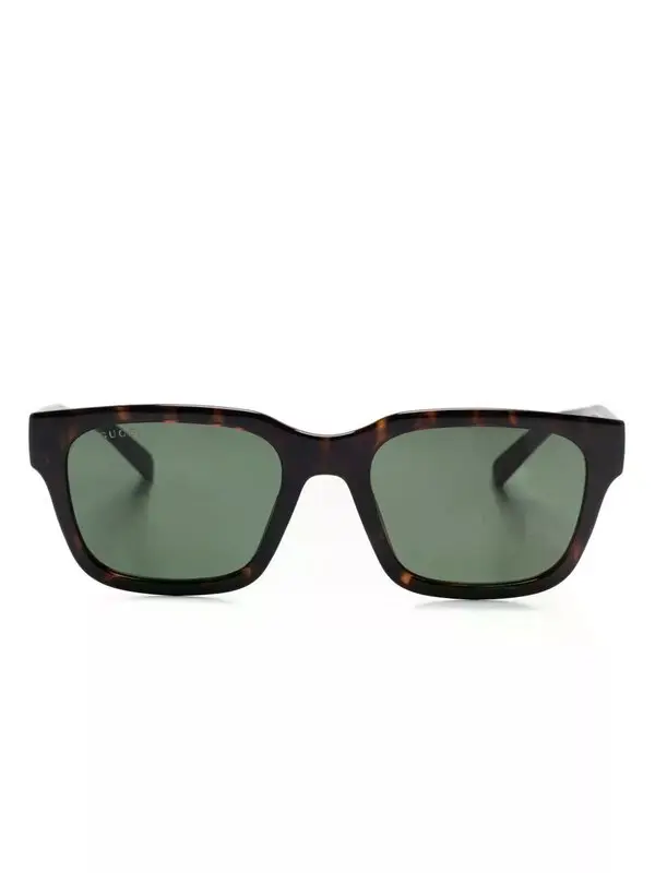 Gucci Square-frame Sunglasses - Black