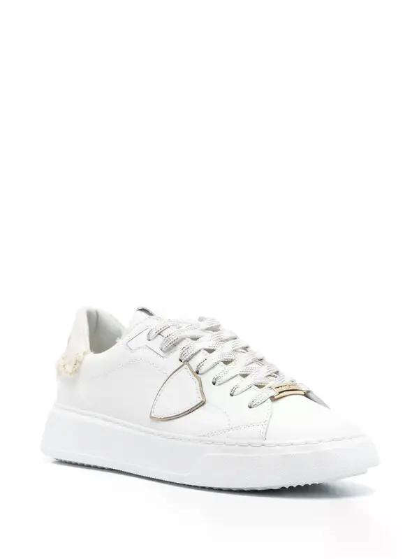 Philippe Model Temple Sneakers - White