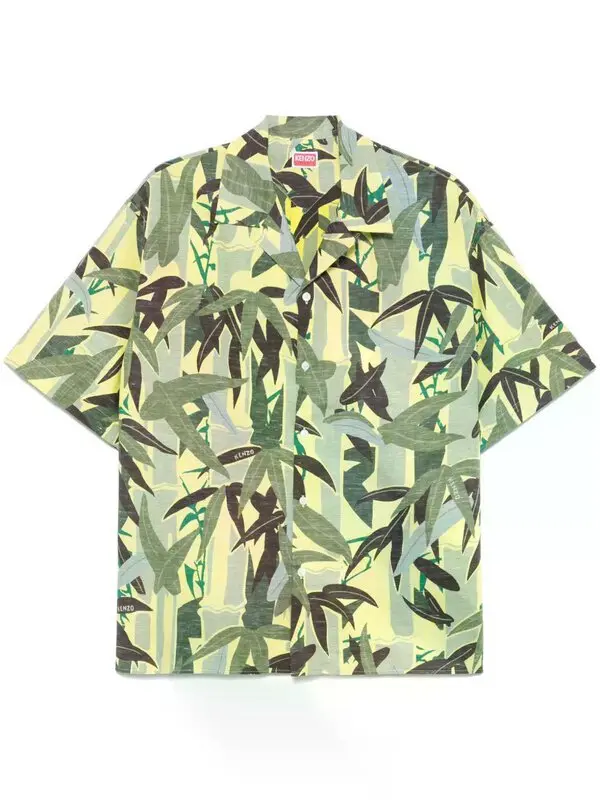Kenzo Chiku-rin Camo Shirt