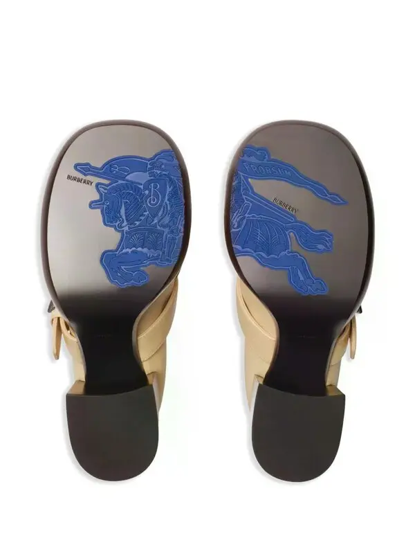 Burberry 95mm Tasseled High-heel Loafers
