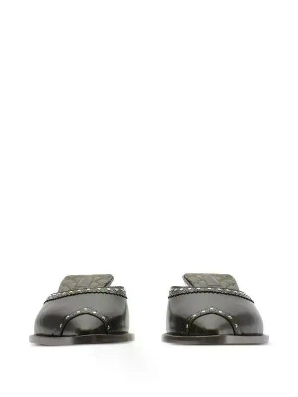 Burberry 55mm Studded Mules