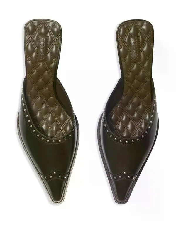 Burberry 55mm Studded Mules