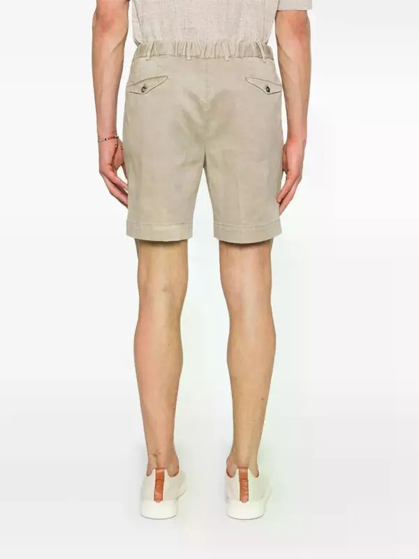 DELL'OGLIO Pleat-detail Shorts