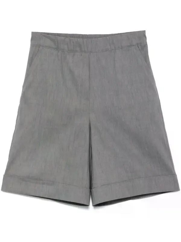 D.exterior Pressed-crease Shorts