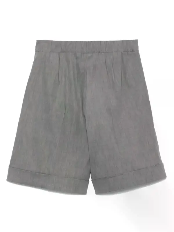 D.exterior Pressed-crease Shorts