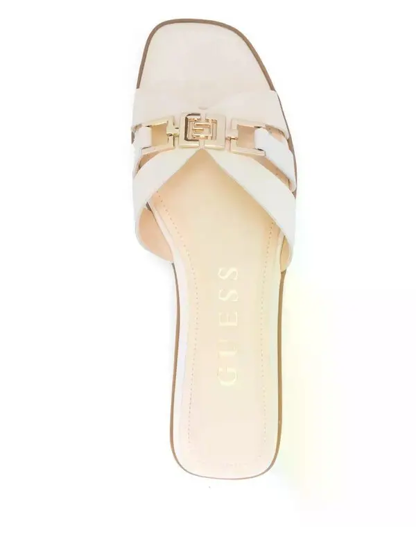 Guess Leather Slides