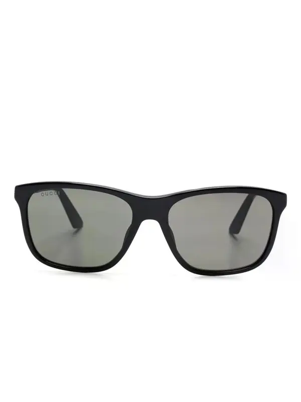 Gucci Square Frame Sunglasses - Black