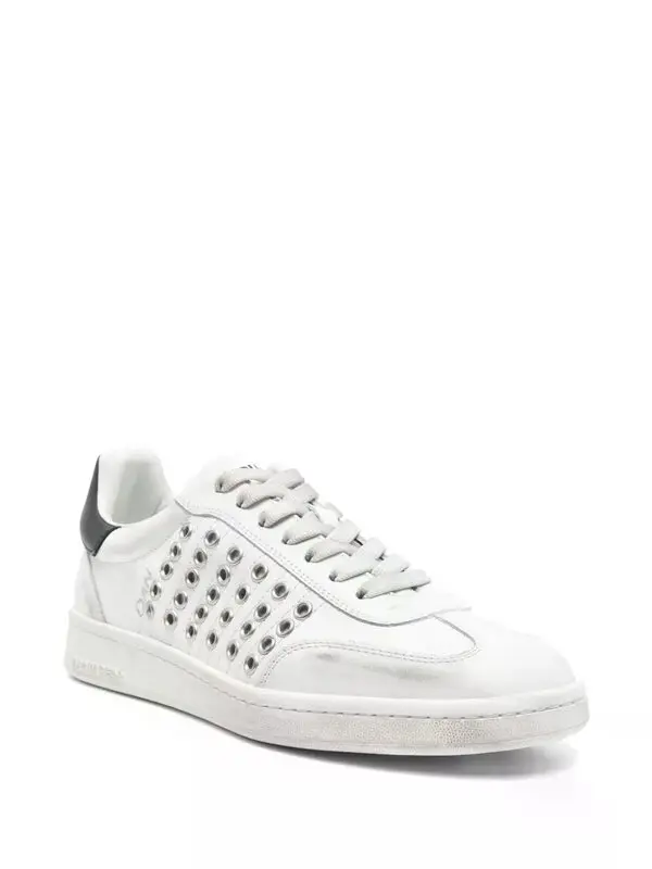 Dsquared2 Boxer Leather Sneakers