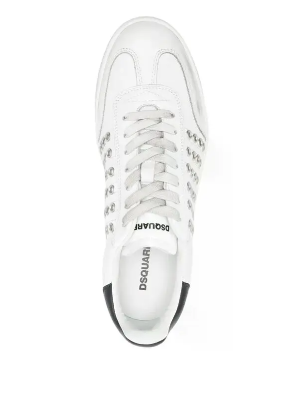 Dsquared2 Boxer Leather Sneakers