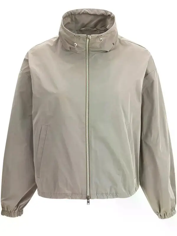 Herno Drawstring-collar Jacket - Neutrals
