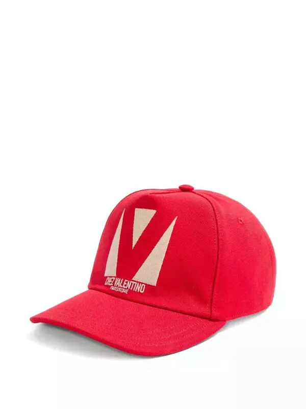 Valentino Garavani Chez Cotton Baseball Cap
