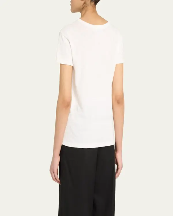 Officine Générale Lara Short-sleeve Shirt - White