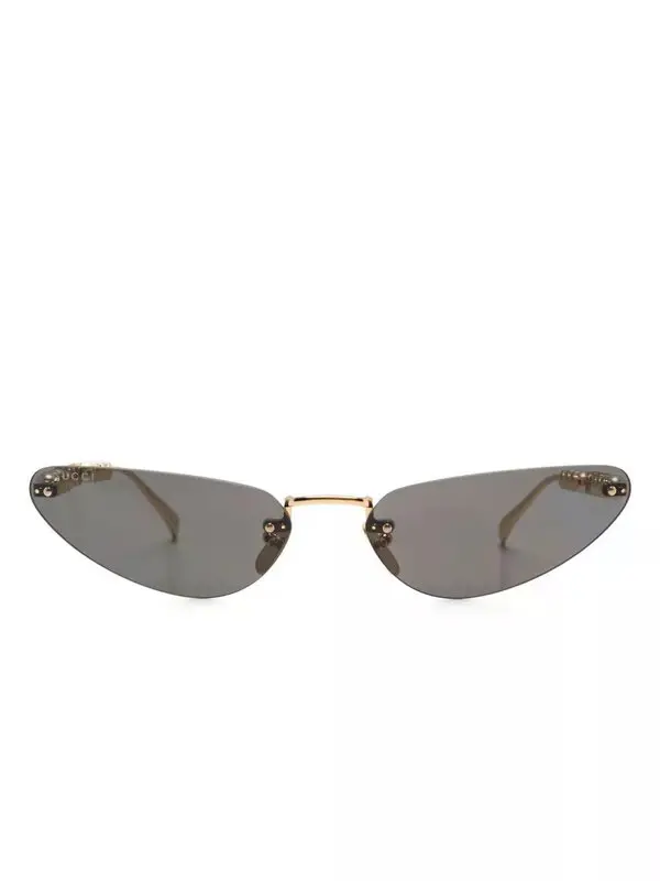 Gucci Cat-eye Sunglasses - Gold
